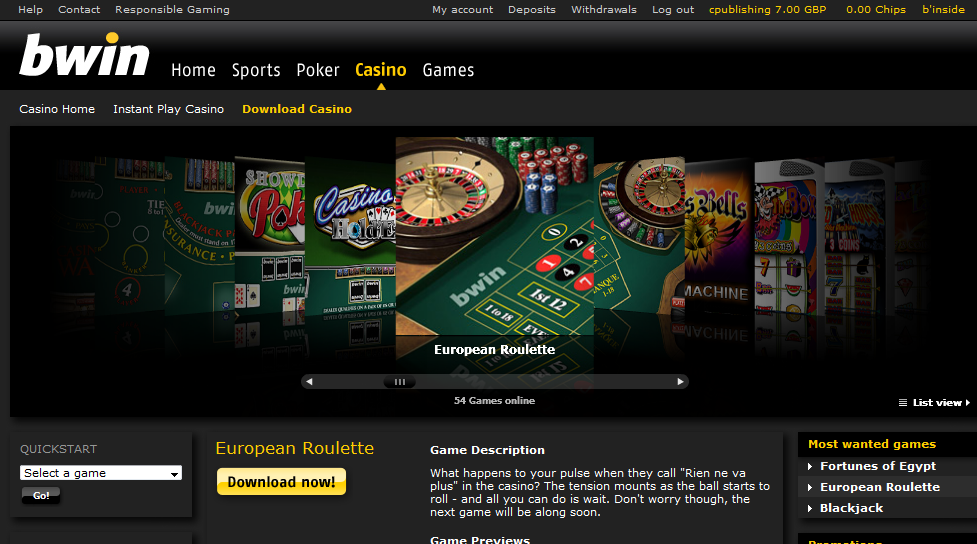 Bwin Casino Review Online Casino Sign Up Bonus 250 Euro Bwin Casino Review Online Casino Sign Up Bonus 250 Euro